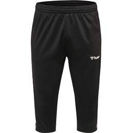 Hummel Sporthose 'Authentic' Jungen Gr&ouml;&szlig;e 176 schwarz / wei&szlig;