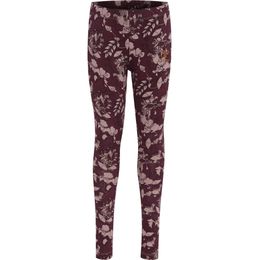 Hummel Leggings M&auml;dchen Gr&ouml;&szlig;e 116 altrosa / weinrot