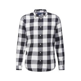 Jack & Jones Jack & Jones Hemd 'Gingham' Herren Gr&ouml;&szlig;e XXXL schwarz / wei&szlig;
