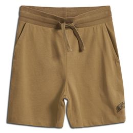SOMETIME SOON Shorts Jungen Gr&ouml;&szlig;e 164 hellbraun / schwarz / wei&szlig;