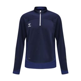 Hummel Sportsweatshirt Herren Gr&ouml;&szlig;e S navy / dunkelblau / dunkelgrau / wei&szlig;