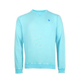 U.S. Polo Assn. Sweatshirt Herren Gr&ouml;&szlig;e L aqua
