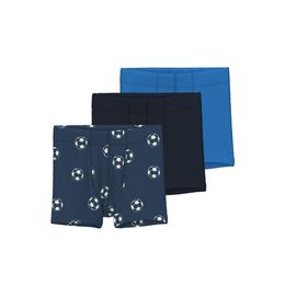 name it Boxershorts Jungen Gr&ouml;&szlig;e 110 blau / navy / nachtblau / offwhite