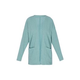 Ebeeza Strickjacke Damen Gr&ouml;&szlig;e M cyanblau