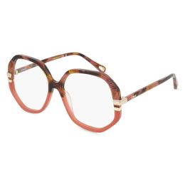 Chlo&eacute; Chlo&eacute; CH0107O WEST Brille Unisex | Fassung: Vollrand, Geometrisch, Braun