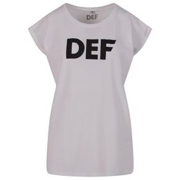 DEF T-Shirt 'Sizza' Damen Gr&ouml;&szlig;e S schwarz / wei&szlig;