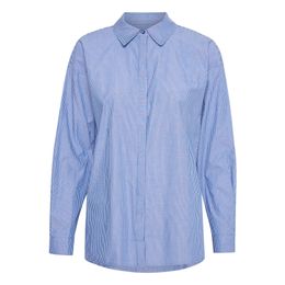 My Essential Wardrobe Bluse Damen Gr&ouml;&szlig;e S blau / wei&szlig;