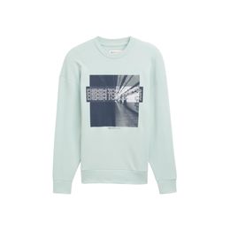 Tom Tailor Denim Sweatshirt Herren Gr&ouml;&szlig;e XXL blau / mint