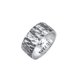 Kuzzoi Ring Herren Gr&ouml;&szlig;e 64 schwarz / silber