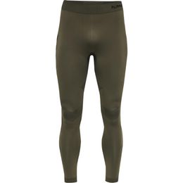 Hummel Sportunterhose 'First' Herren Gr&ouml;&szlig;e XS/S khaki / schwarz