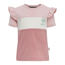 Hummel Shirt 'SLA' M&auml;dchen Gr&ouml;&szlig;e 80 creme / gr&uuml;n / mauve