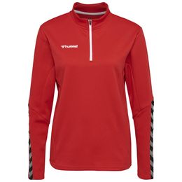Hummel Sportsweatshirt 'Authentic' Damen Gr&ouml;&szlig;e XXL knallrot / schwarz / wei&szlig;