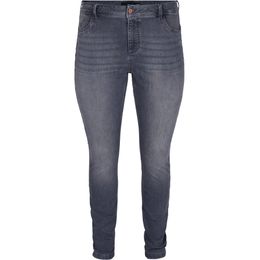 ZIZZI Jeans 'Nille' Damen Gr&ouml;&szlig;e 34 grey denim