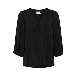 Kaffe Bluse Damen Gr&ouml;&szlig;e XXXL schwarz