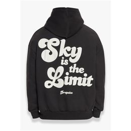Dropsize Sweatshirt 'Sky Is The Limit' Herren Gr&ouml;&szlig;e XL schwarz / wei&szlig;
