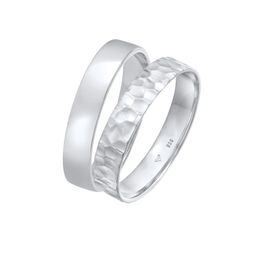 Kuzzoi Ring Set Herren Gr&ouml;&szlig;e 66 silber
