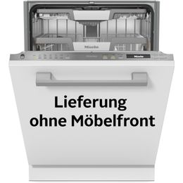 Miele vollintegrierbarer Geschirrsp&uuml;ler "G7197 SCVi XXL AD FF 125 Ed.", Energieeffizienz: B (A-G), silber, B:59,8cm H:84,5cm T:55cm, Geschirrsp&uuml;ler