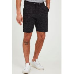 Sweatshorts Blend "BHTokker", Herren, Gr. L, US-Gr&ouml;&szlig;en, schwarz, Sweatware, 80% Baumwolle, 20% Polyester, gestreift, regular fit kurz, Hosen Sweatshorts, Sweat Shorts mit Kordeln