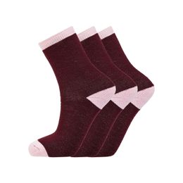 Socken ZIGZAG "Lime", Herren, Gr. 29/32, rot (bordeaux), Elasthan, mehrfarbig, Socken Socken, mit atmungsaktiver Funktion