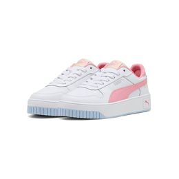 Puma Sneakers "Carina Street" in Wei&szlig;/ Hellblau/ Rosa - 49% | Gr&ouml;&szlig;e 36 | Kindersneakers