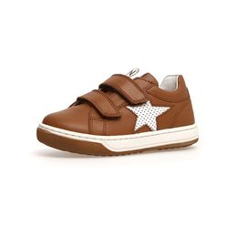Naturino Leder-Sneakers "Minds" in Braun - 60% | Gr&ouml;&szlig;e 24 | Kindersneakers
