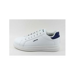 Levi's Levi ́s Sneakers "Ellis" in Wei&szlig;/ Dunkelblau - 56% | Gr&ouml;&szlig;e 32 | Kindersneakers