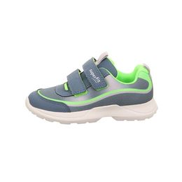 Superfit Sneakers "Rush" in Blau/ Gr&uuml;n/ Grau - 41% | Gr&ouml;&szlig;e 23 | Babysneakers