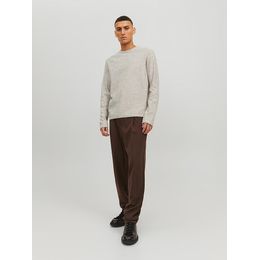 Jack & Jones Jack & Jones Pullover in Beige - 72% | Gr&ouml;&szlig;e L | Herren-plussize