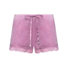 Hunkem&ouml;ller Hunkem&ouml;ller Pyjama-Shorts in Lila - 40% | Gr&ouml;&szlig;e XL | Damen-loungewear
