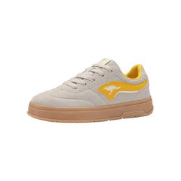 Kangaroos Sneakers "K-GK Meenie" in Creme/Orange - 47% | Gr&ouml;&szlig;e 32 | Kindersneakers