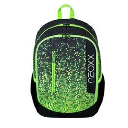 neoxx Rucksack "Flow" in Gr&uuml;n - (B)28 x (H)42,5 x (T)18 cm - 34% | Kinder-rucksaecke-taschen