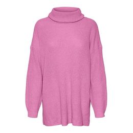 V&eacute;ro Moda Vero Moda Rollkragenpullover in Pink - 77% | Gr&ouml;&szlig;e M | Damen-pullover-cardigans