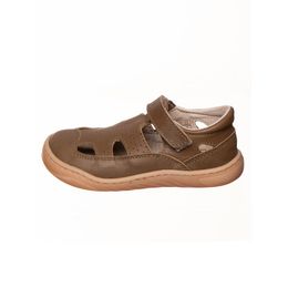 kmins Leder-Barfu&szlig;schuhe in Braun - 45% | Gr&ouml;&szlig;e 30 | Kindersandalen