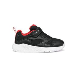 Geox Sneakers "Sprintye" in Schwarz/ Rot - 49% | Gr&ouml;&szlig;e 32 | Kindersneakers