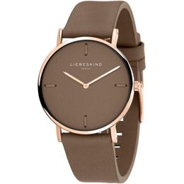 Liebeskind Berlin Analog Watch female Brown size One Size