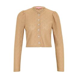 Kr&uuml;ger Dirndl Kr&uuml;ger Madl Strickjacke Damen Gr&ouml;&szlig;e S cappuccino