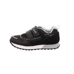 Superfit Leder-Sneakers "Dash" in Schwarz/ Wei&szlig; - 43% | Gr&ouml;&szlig;e 35 | Kindersneakers