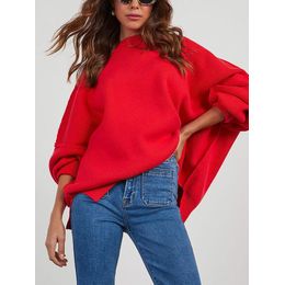 LA Angels Pullover in Rot - 68% | Gr&ouml;&szlig;e XL | Damen-pullover-cardigans
