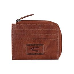 Camel Active Leder-Kartenetui "Panama" in Cognac - (B)10 x (H)7,5 x (T)1 cm - 40% | Herren-portemonnaies-etuis