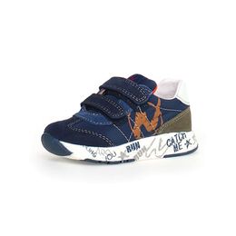Naturino Leder-Sneakers "Jesko" in Dunkelblau/ Blau - 53% | Gr&ouml;&szlig;e 26 | Babysneakers