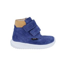 Richter Shoes Leder-Sneakers "Timmy" in Blau/ Beige - 51% | Gr&ouml;&szlig;e 23 | Babysneakers