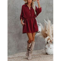 LA Angels Kleid in Bordeaux - 55% | Gr&ouml;&szlig;e S | Damen-kleider