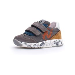 Naturino Sneakers "Jesko" in Grau/ Hellblau - 61% | Gr&ouml;&szlig;e 28 | Kindersneakers