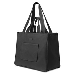 Puccini Shopper "Timeless" in Schwarz - (B)41.5 x (H)22 x (T)35 cm - 56% | Herrentaschen