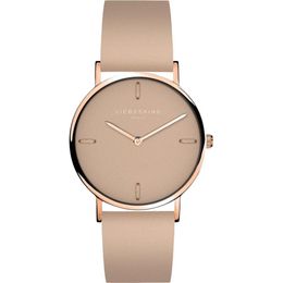 Liebeskind Berlin Uhr Damen Gr&ouml;&szlig;e One Size hellbraun / rosegold