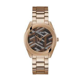 Guess Analog Watch 'CUBED' female Gold size One Size