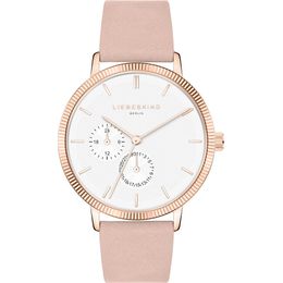 Liebeskind Berlin Analog Watch female Beige size One Size