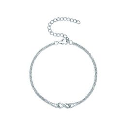 Lulu & Jane Lulu & Jane Armband Damen Gr&ouml;&szlig;e One Size silber
