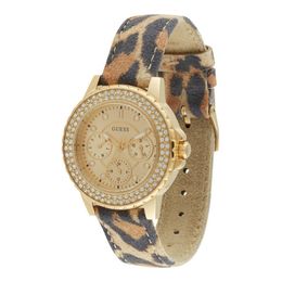 Guess Analog Watch female Gold size One Size