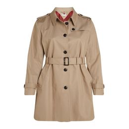 Tommy Hilfiger Curve Between-Seasons Coat 'Heritage' female Beige size 54